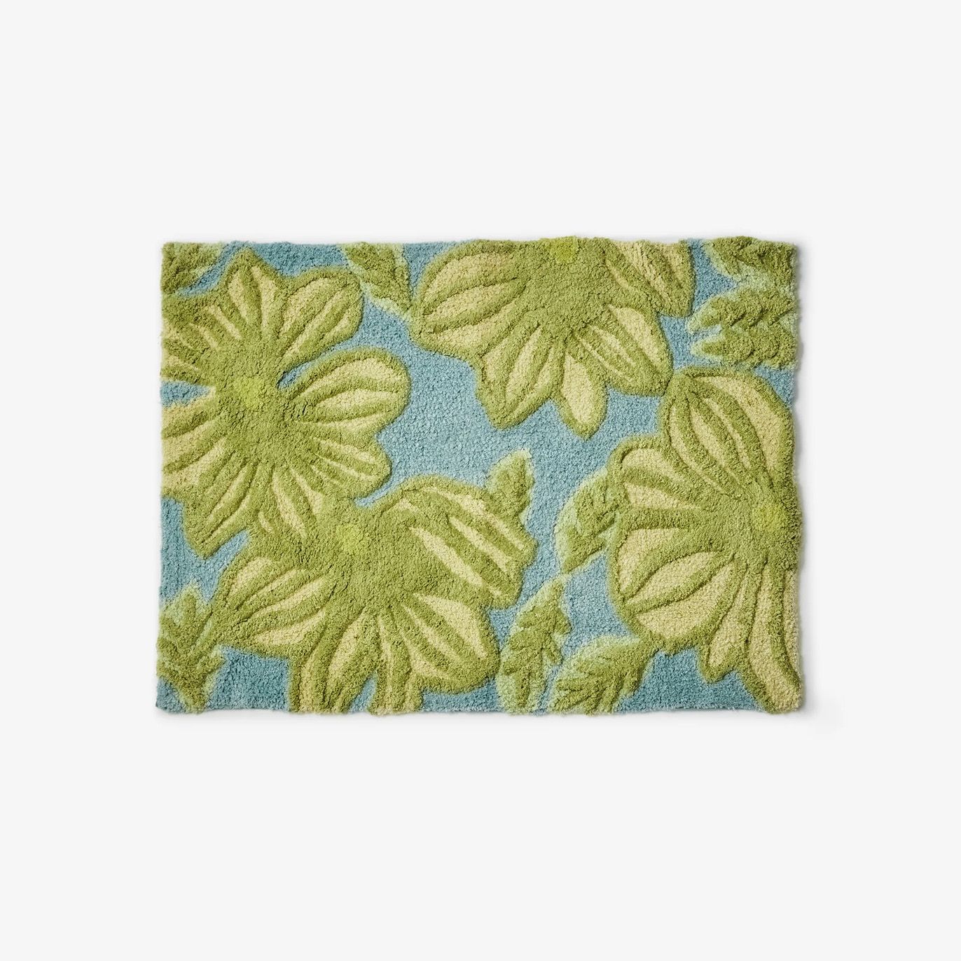 Bonnie And Neil Bath Mat Azalea Light Green