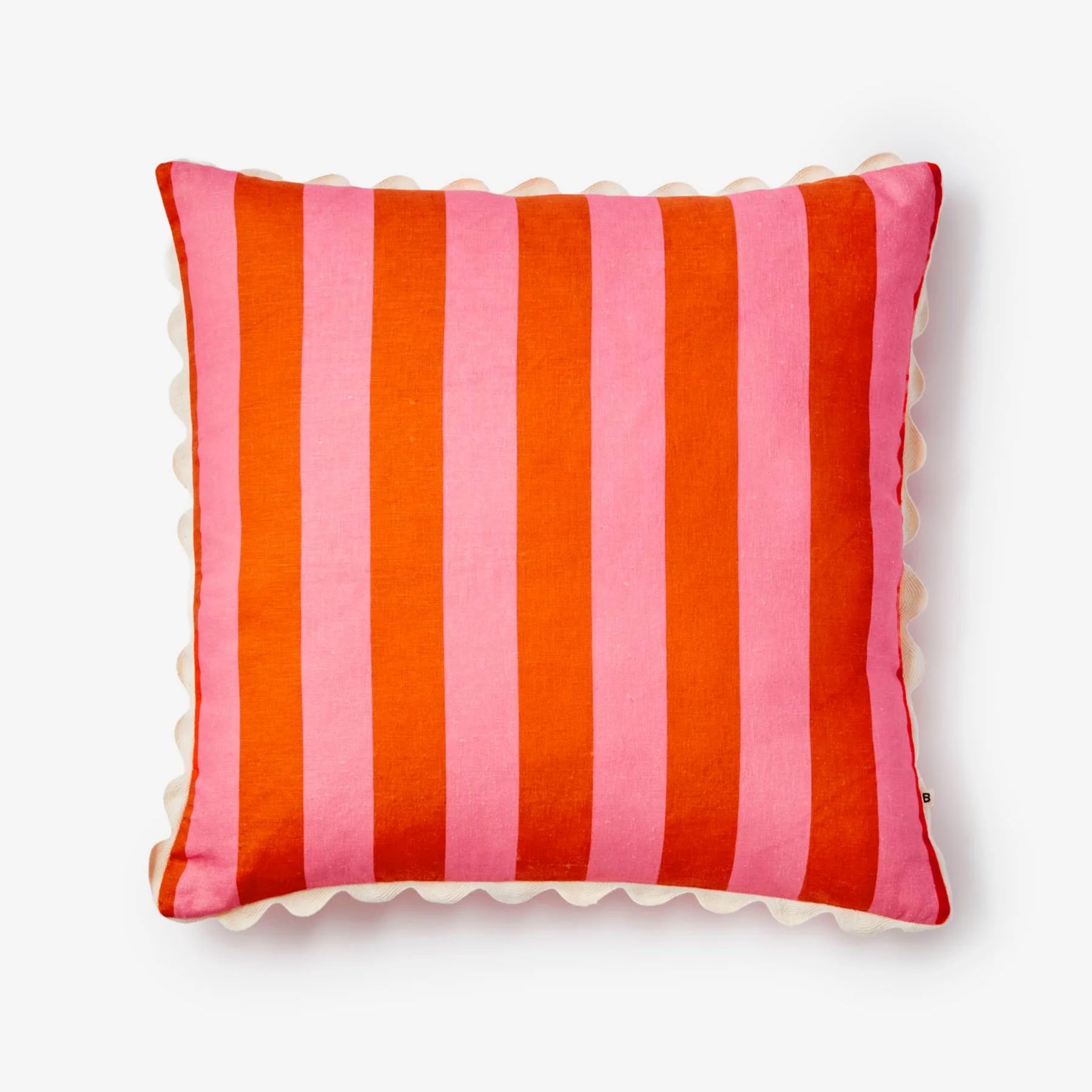 Bonnie And Neil Cushion Bold Stripe Sorbet
