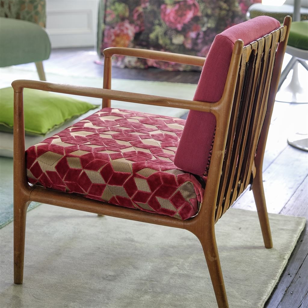 Designers Guild Fabric Fitzrovia Raspberry