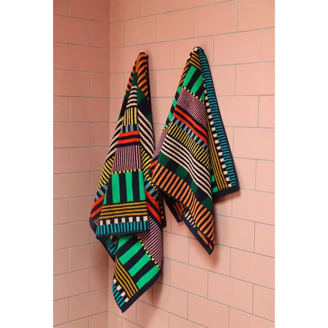Donna Wilson Towels Multi Stripe