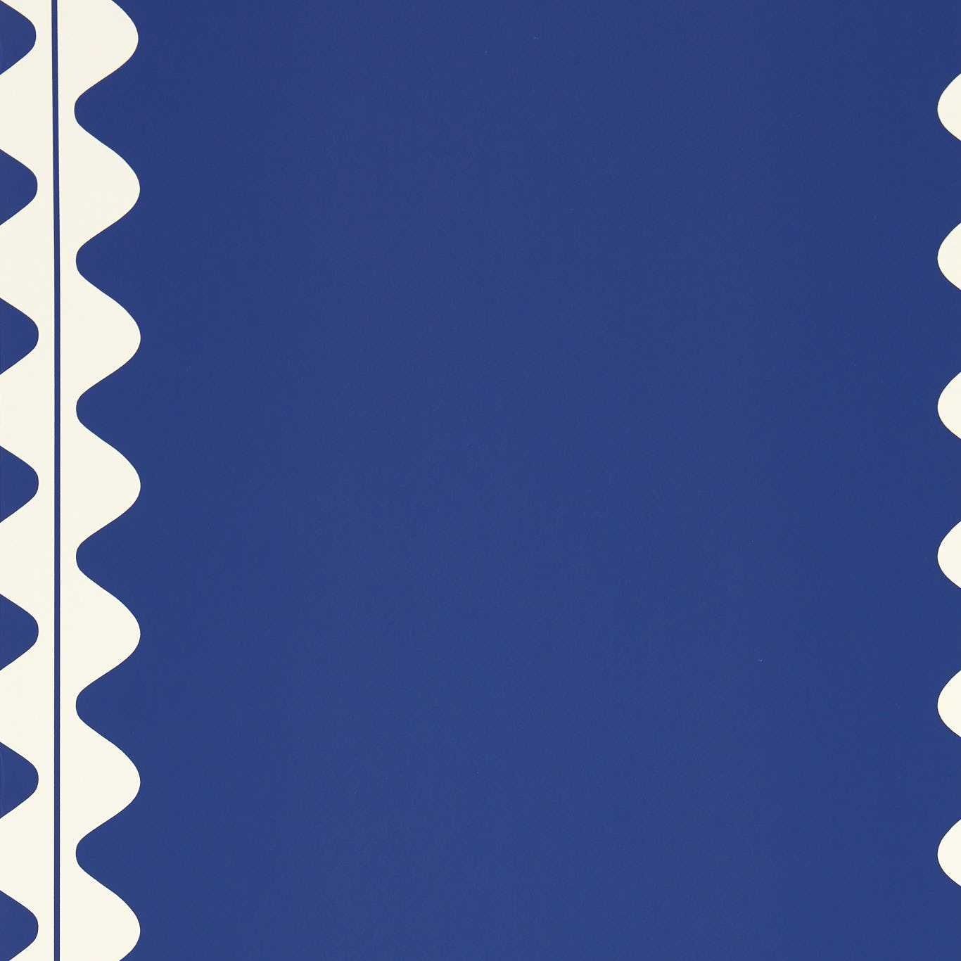 Harlequin X Sophie Robinson Wallpaper Ric Rac Lapis