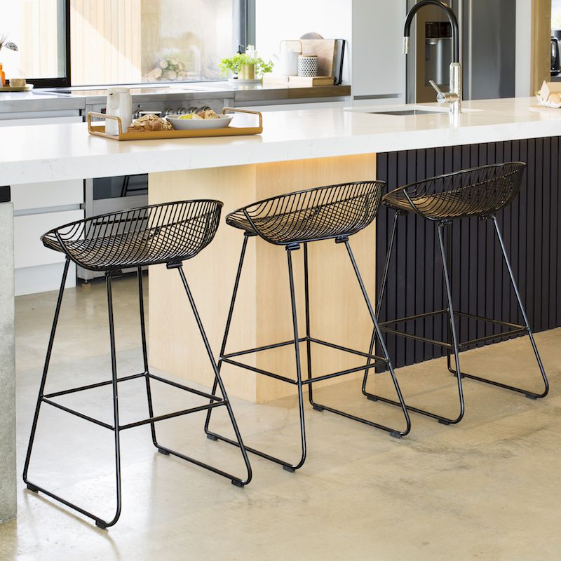 Ico Traders Stool Rangitoto Black