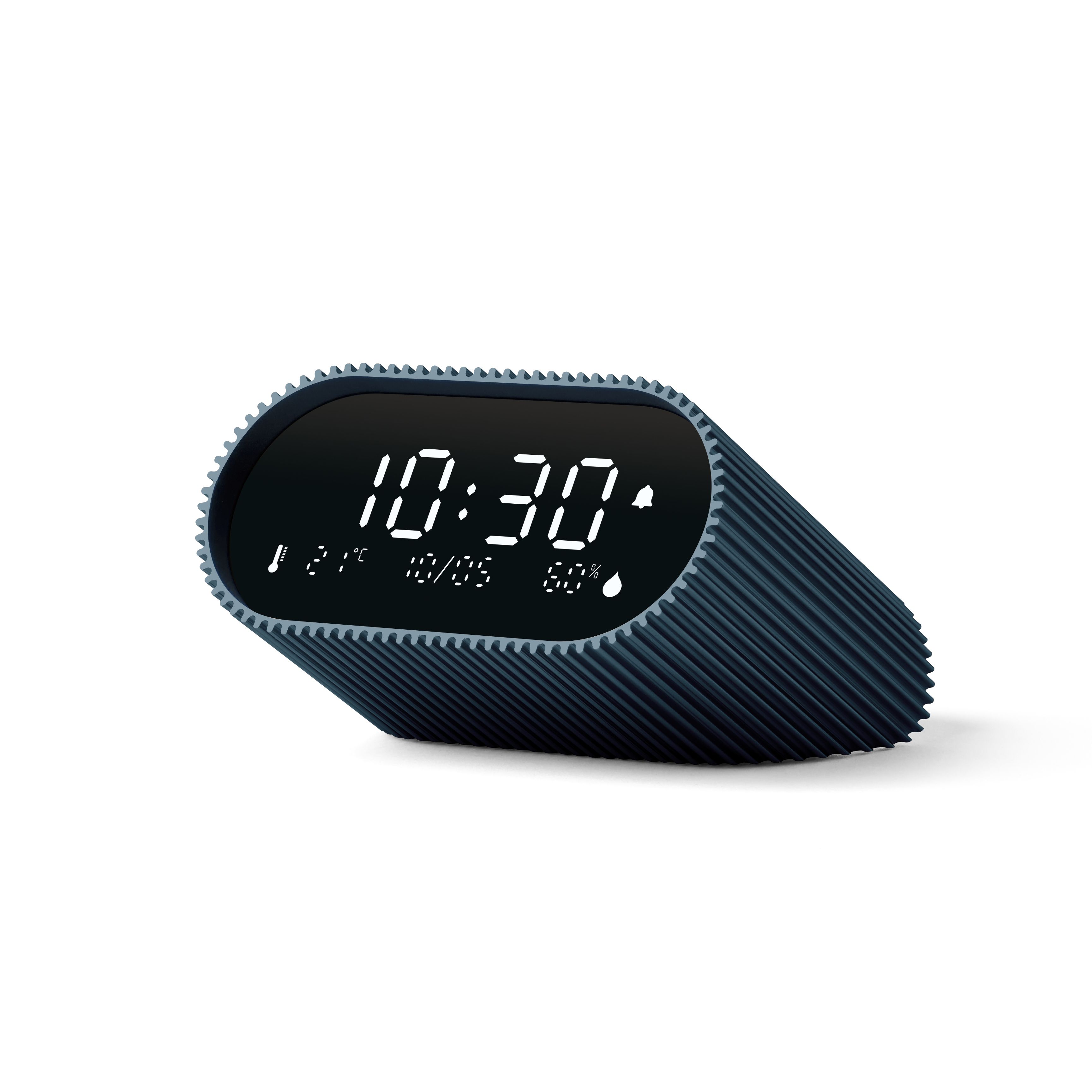Lexon Ray Clock Ocean Blue