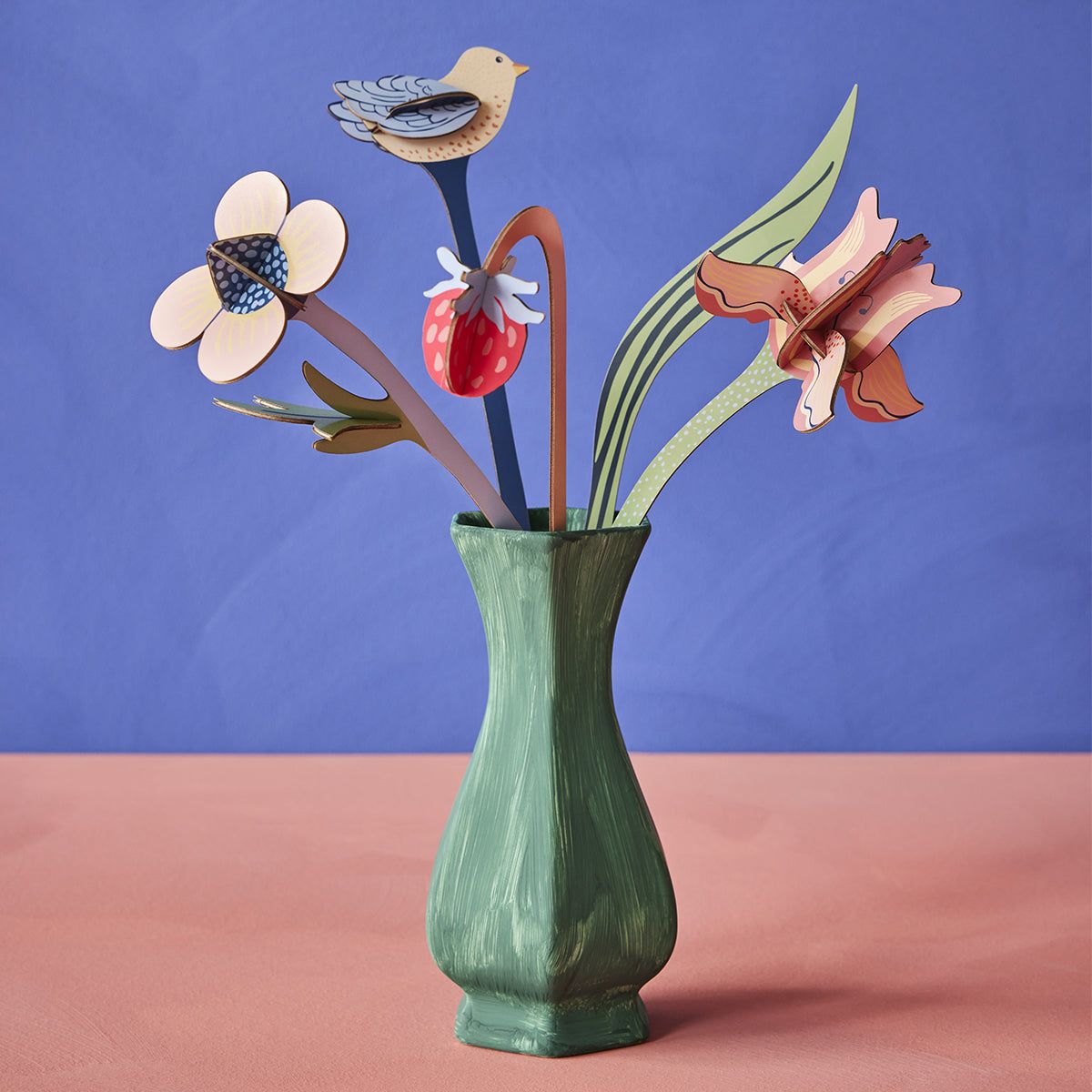 Studio Roof Objects Artist William Morris Bouquet