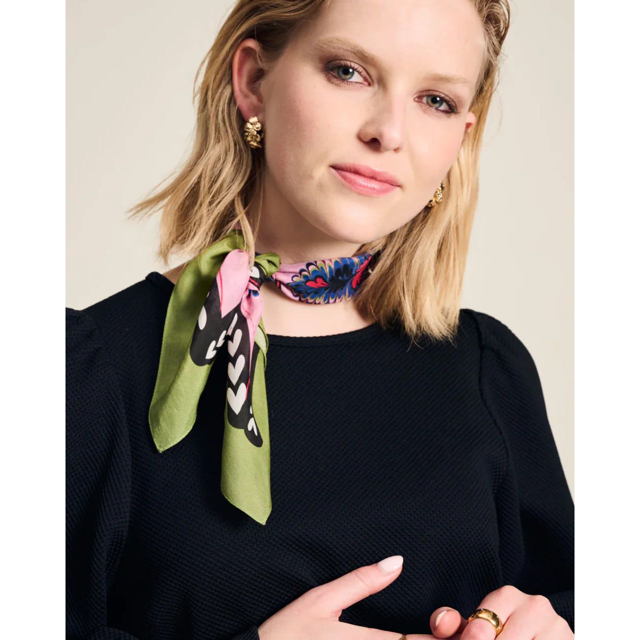 Pom Amsterdam Shawl Animal Paradise Silk