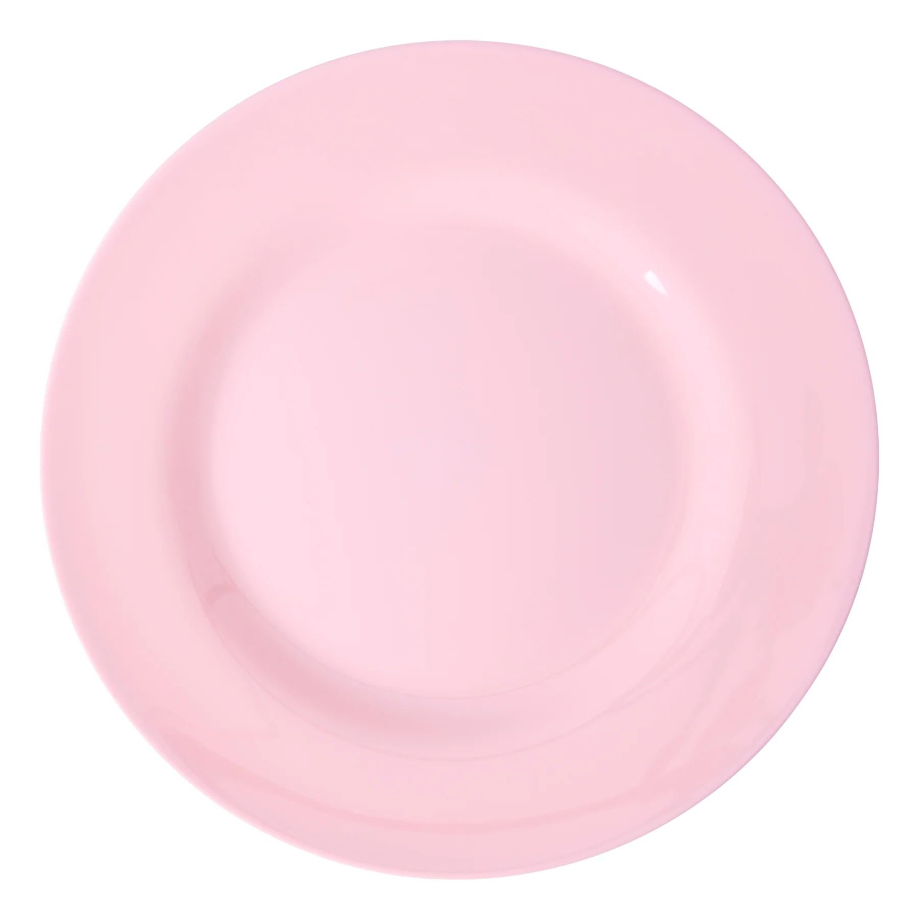 Rice Melamine Dinner Plate Soft Pink