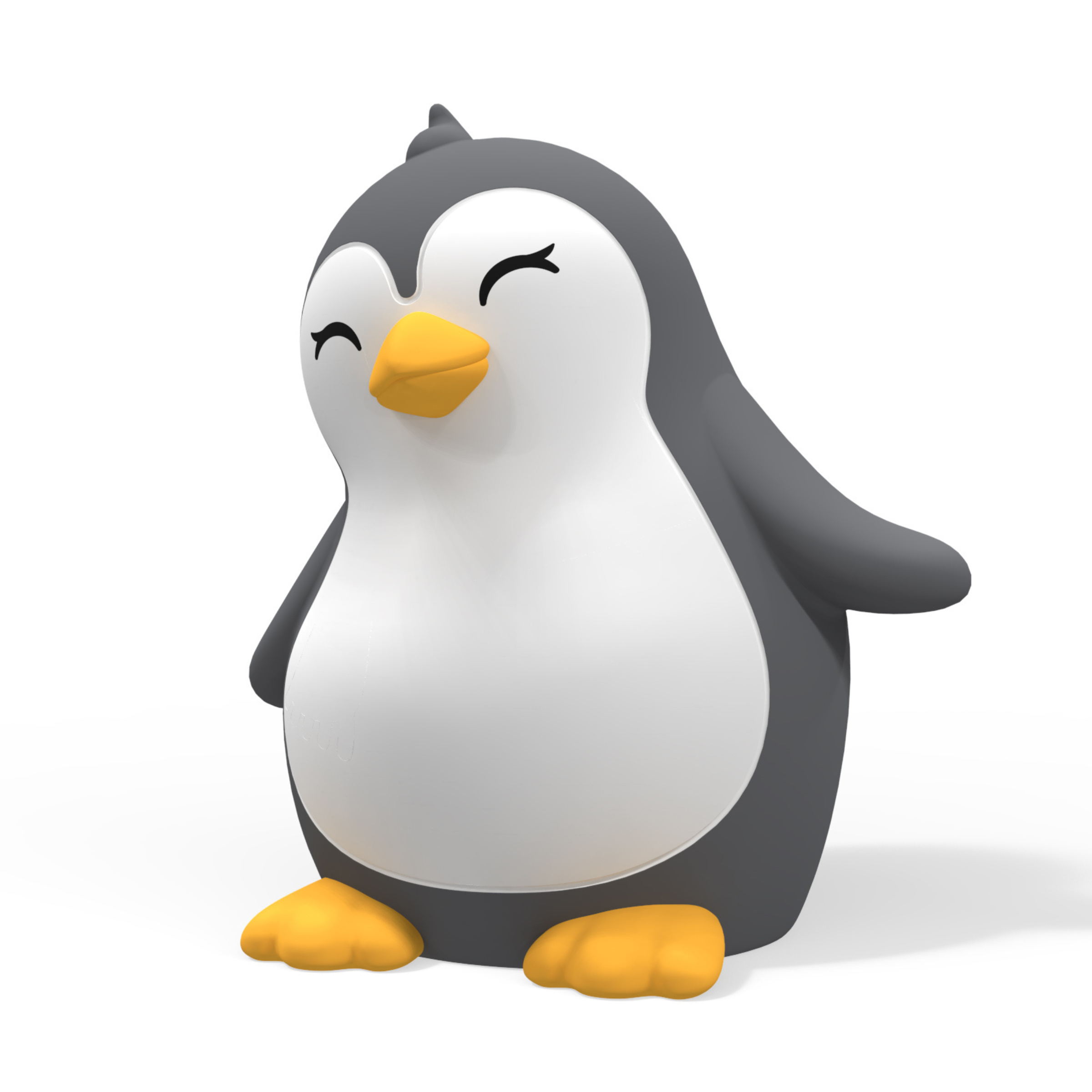 Stellar Kids Nightlight Rechargeable Squishy Penguin Ping