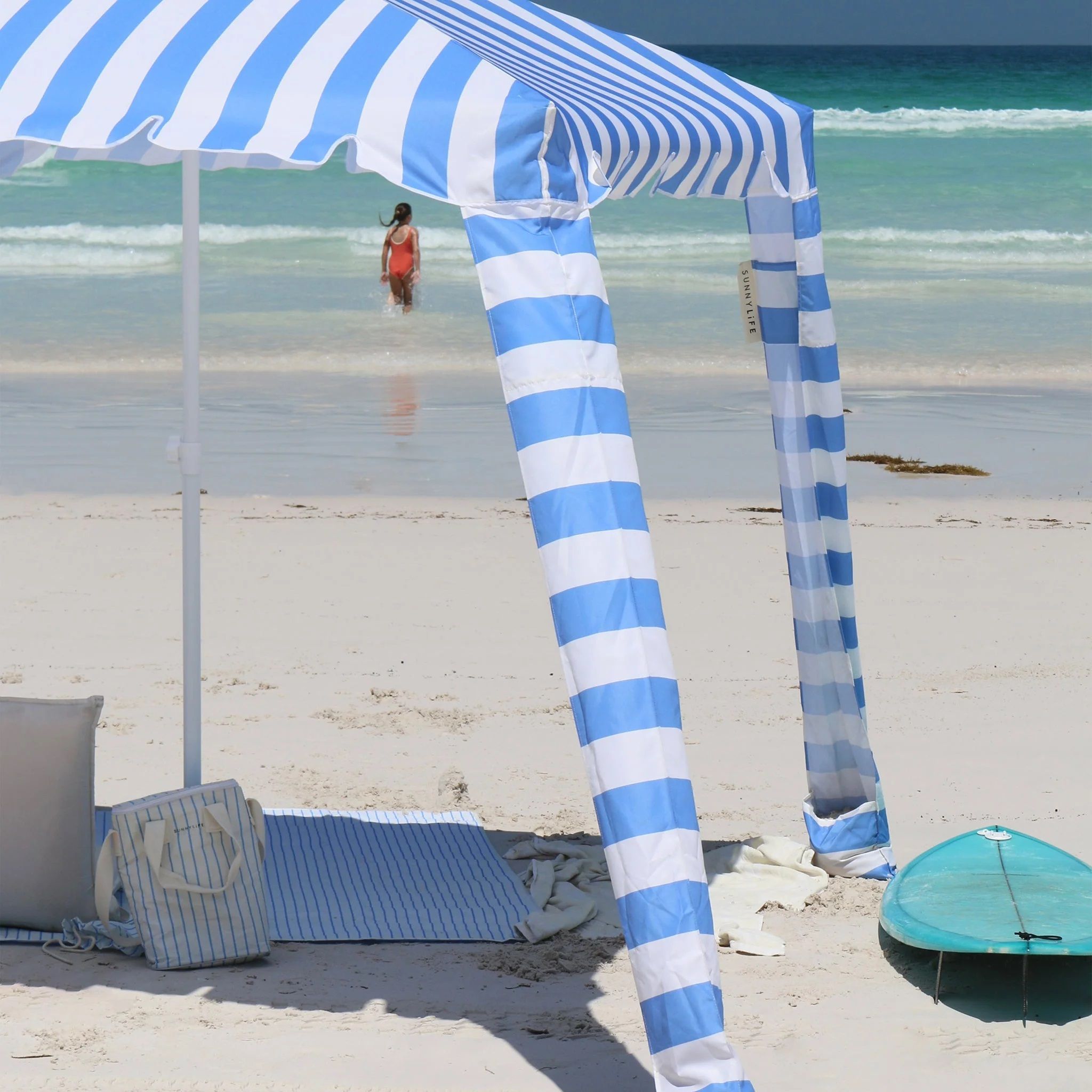 Sunnylife Beach Cabana Le Weekend Mid Blue