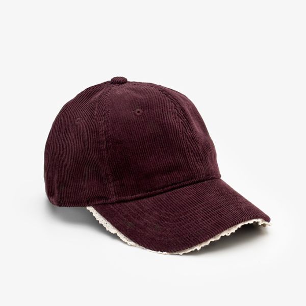 Antler Lace Peak Cord Cap Merlot