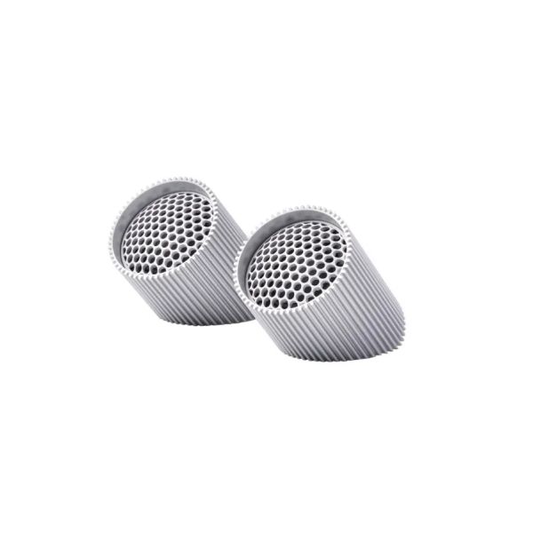 Lexon Ray Speakers Magnetic Raw Aluminium