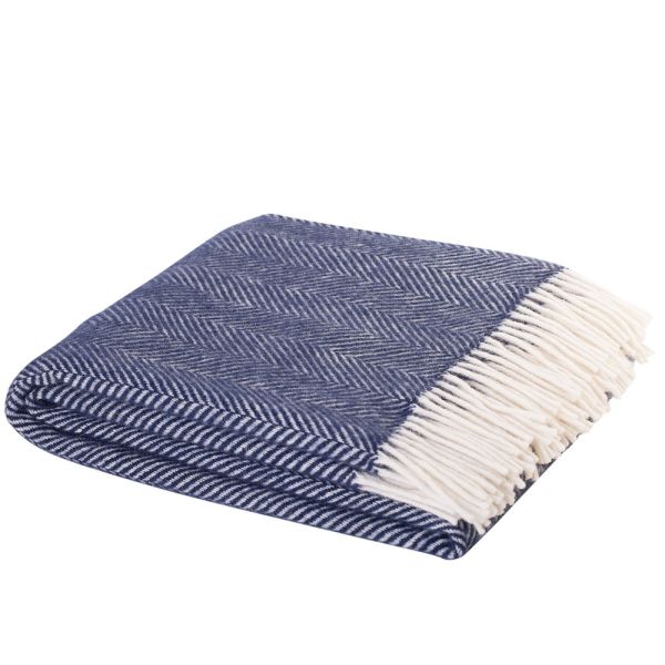 Weave Throw Magnus Navy